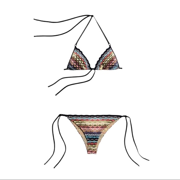 Missoni | Swim | Missoni Triangle String Bikini New With Tags | Poshmark
